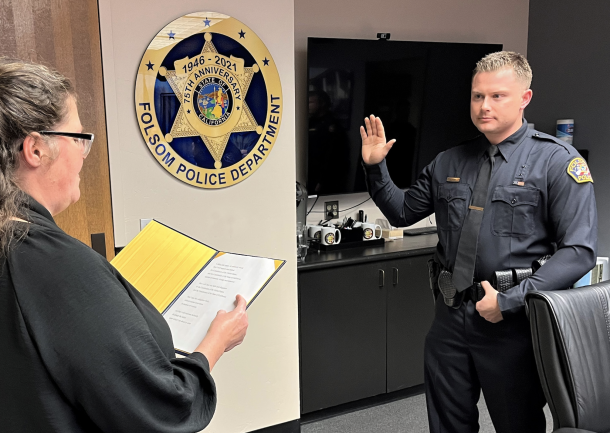 Folsom Native Is City's Newest Police Officer – Folsom Times