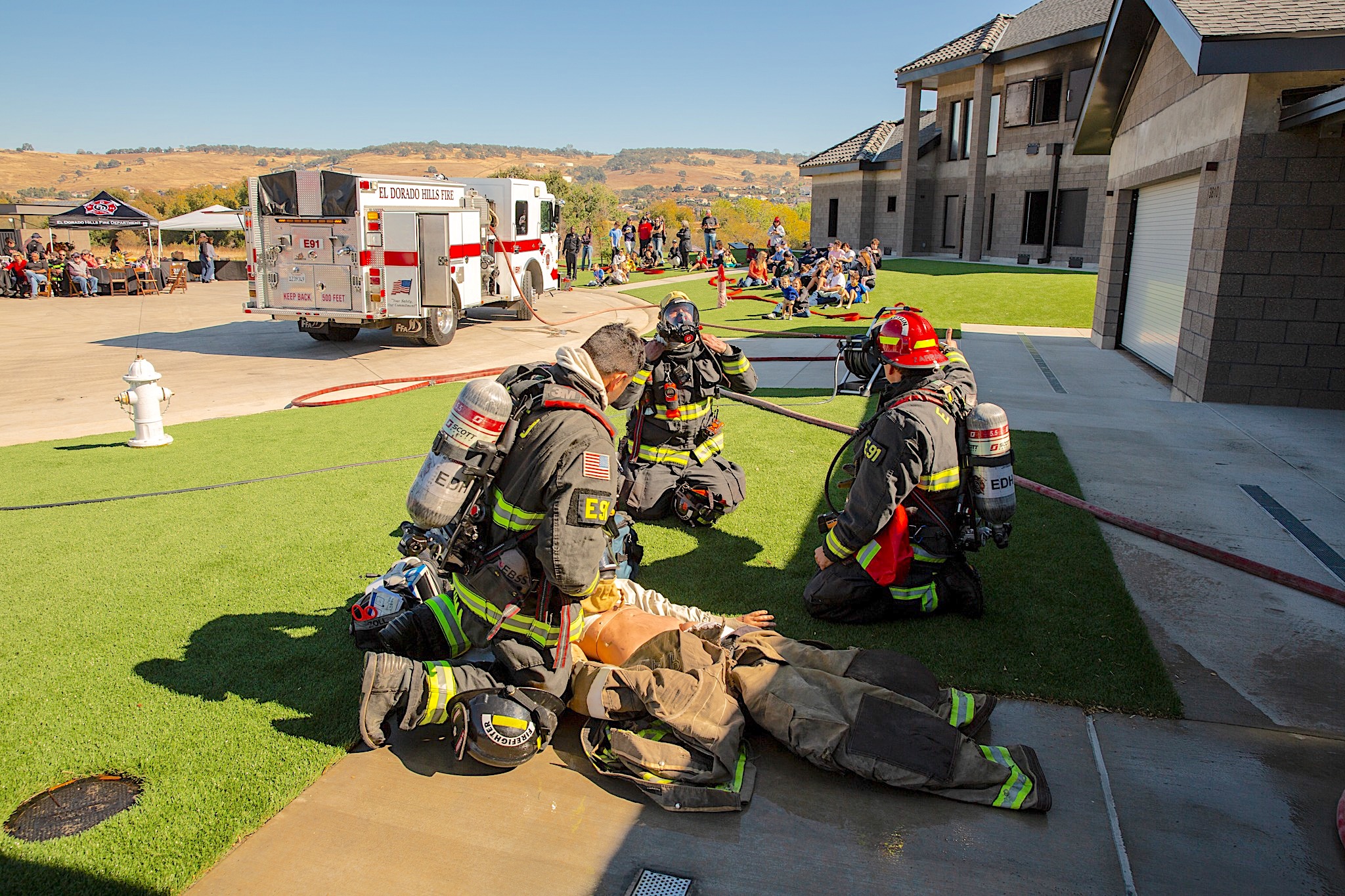 El Dorado Hills Community Celebrates New Elite Fire Training Center ...
