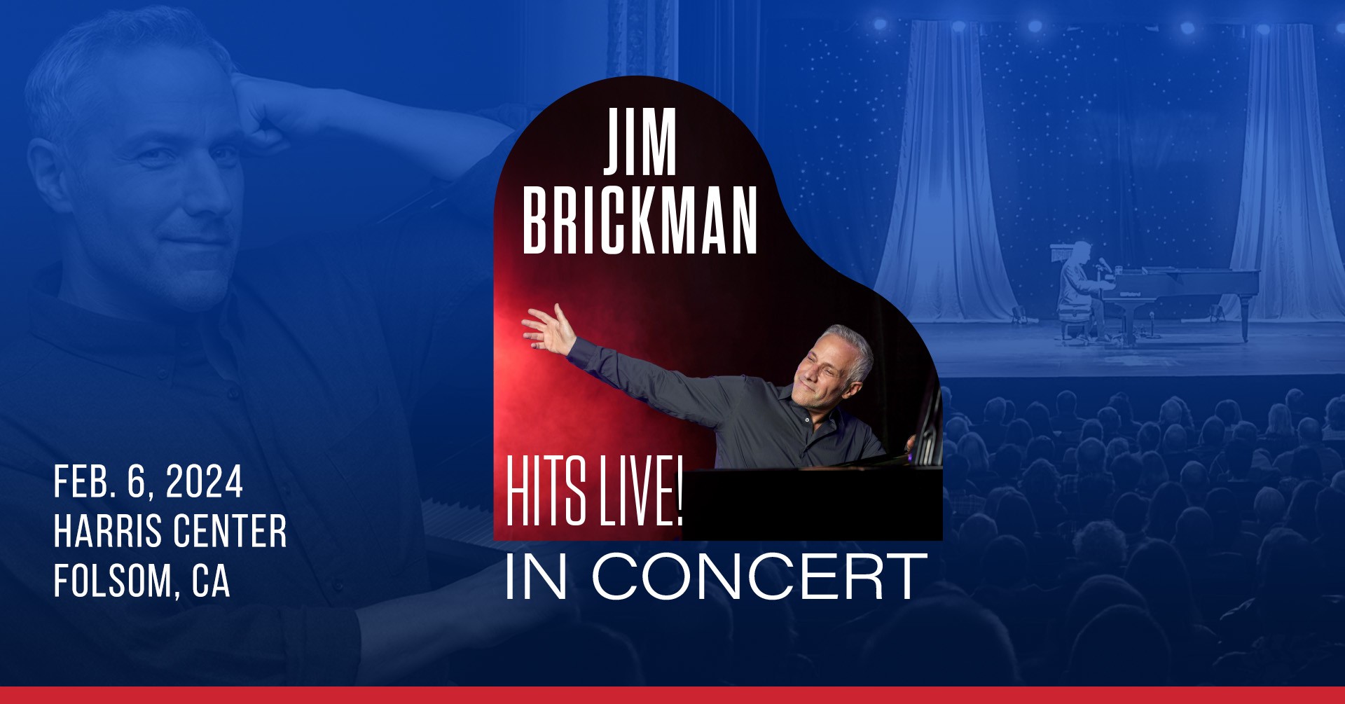 Renowned Songwriter Jim Brickman Bound For Harris Center – Folsom Times