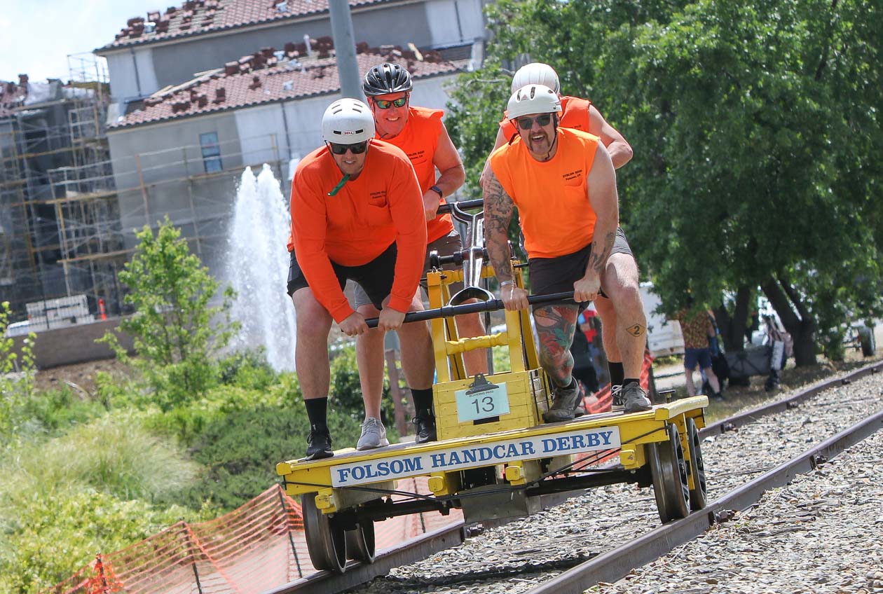 31st Handcar Derby Sees Impressive Crowd On Track And Off – Folsom Times