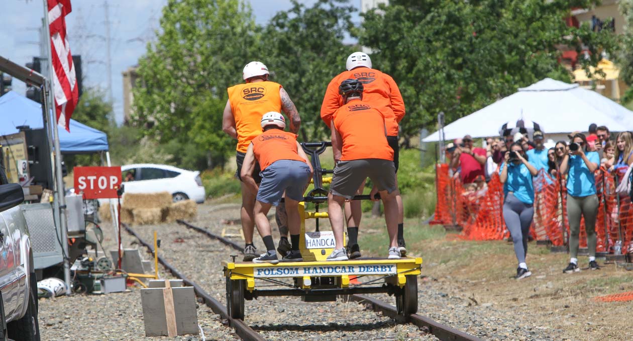 31st Handcar Derby Sees Impressive Crowd On Track And Off – Folsom Times