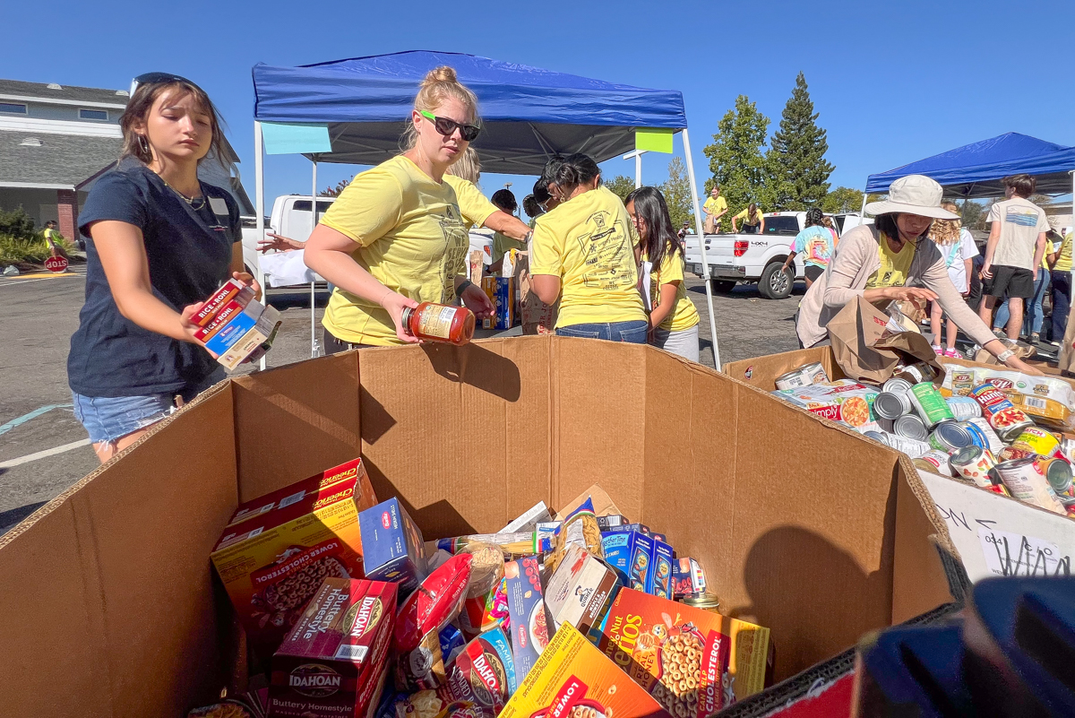 Community Service Day Brings In 55K Pounds Of Donated Food; Completes ...
