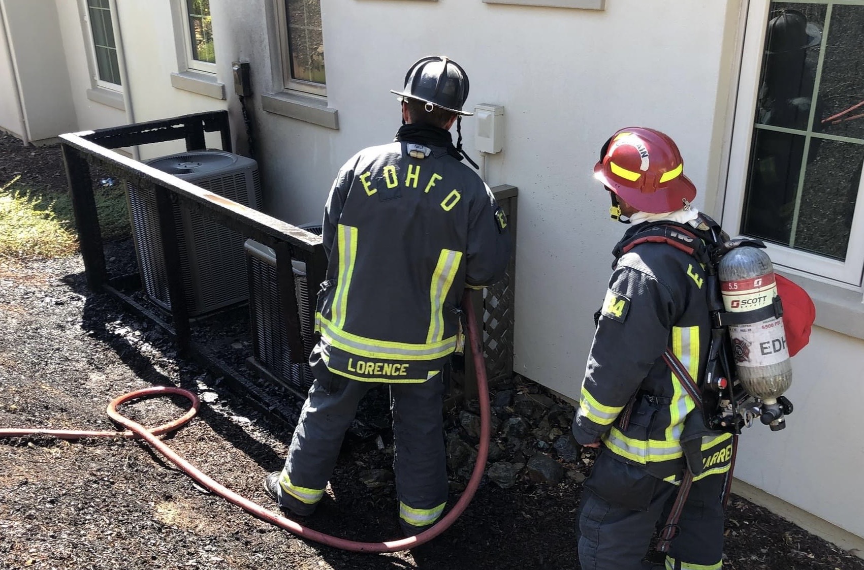 El Dorado Hills Firefighters, Neighbors Keep Fire From Spreading At ...