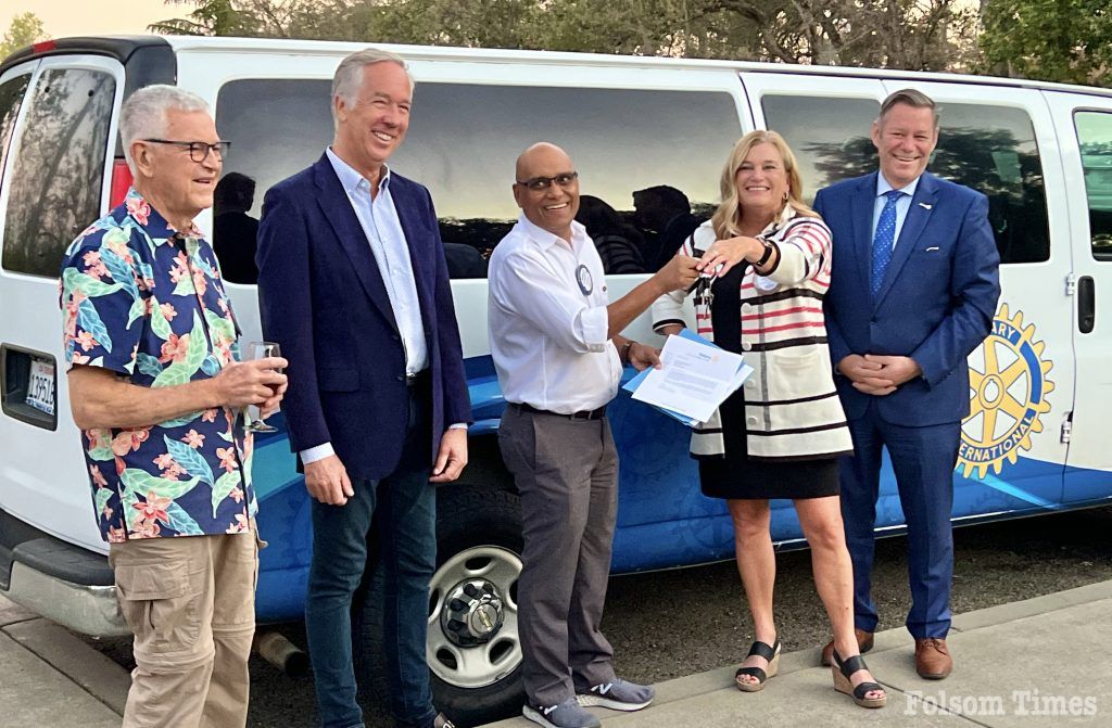 Folsom Rotarians Provide Transport Van For Flying Samaritans – Folsom Times