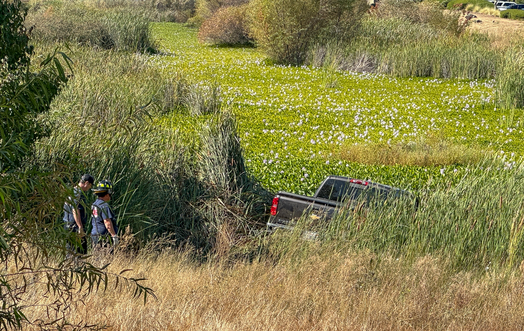 Vehicle Flies Off US50, Plunges Into Folsom Marsh; 2 Rescued – Folsom Times